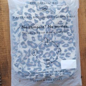 Spell | Tops | Spell The Gypsy Bodhi Leopard Short Robe Sm | Poshmark